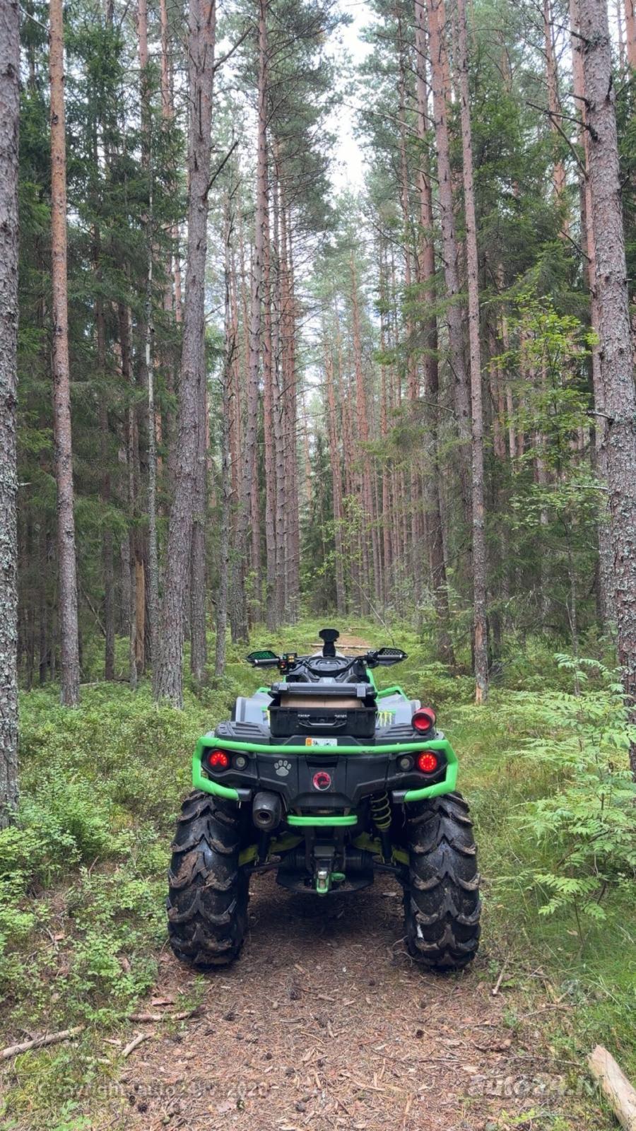 Can-Am Outlander 2019 в Таллин, объемом двигателя 65.00 л и пробегом 3 тыс. км за 8000 €, фото 14 на AUTOMOTO.COM.LV