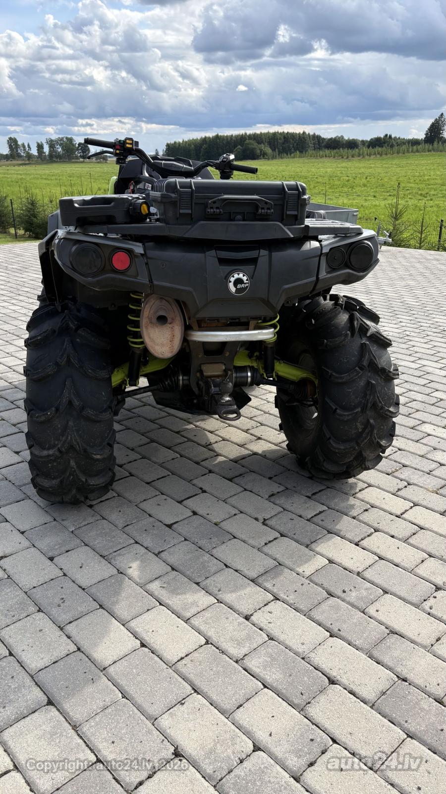 Can-Am Outlander 2020 in Rakvere, with an engine capacity of 0.65 L and mileage of 0 thousand km for 8600 €, photo 4 on AUTOMOTO.COM.LV