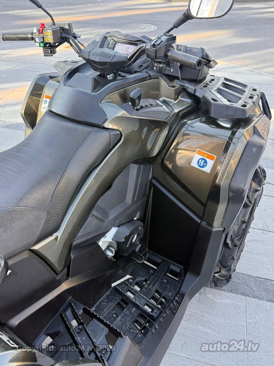 Can-Am Outlander 2021 in Tallinn, with an engine capacity of 44.00 L and mileage of 0 thousand km for 8199 €, photo 13 on AUTOMOTO.COM.LV