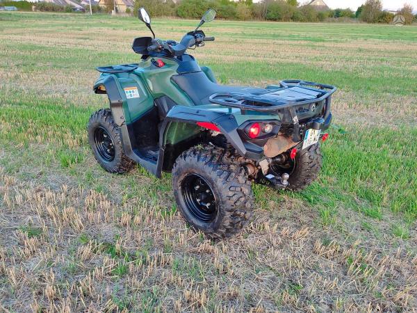 Can-Am Outlander 2023 в Кедайняй, объемом двигателя 0.65 л и пробегом 11 тыс. км за 5900 €, фото 3 на AUTOMOTO.COM.LV