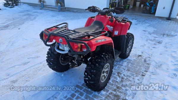Красный Can-Am Outlander 2007 в Тарту, объемом двигателя 0.50 л и пробегом 0 тыс. км за 3500 €, фото 3 на AUTOMOTO.COM.LV