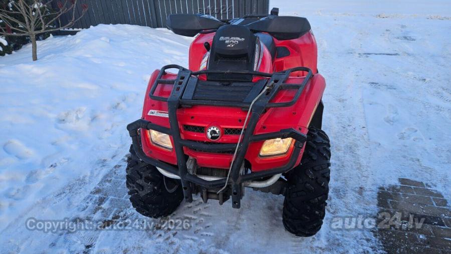 Red Can-Am Outlander 2007 in Tartu, with an engine capacity of 0.50 L and mileage of 0 thousand km for 3500 €, photo 7 on AUTOMOTO.COM.LV