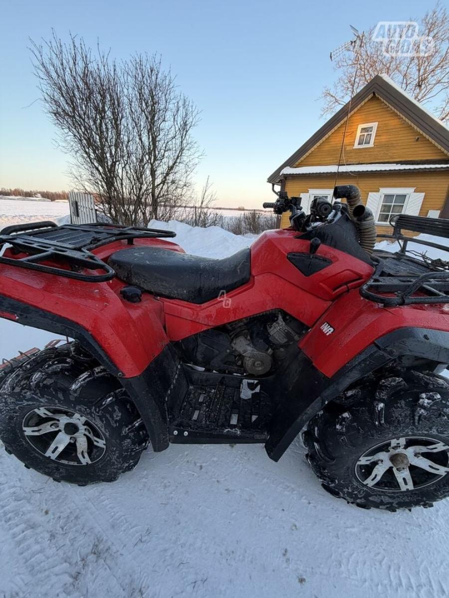Red Can-Am Outlander 2007 in Panevezys, with an engine capacity of 0.80 L and mileage of 10 thousand km for 2850 €, photo 6 on AUTOMOTO.COM.LV