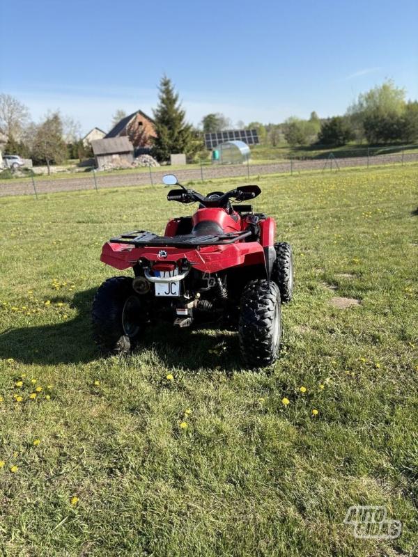 Red Can-Am Outlander 2009 in Alytus, with an engine capacity of 0.80 L and mileage of 0 thousand km for 5500 €, photo 2 on AUTOMOTO.COM.LV