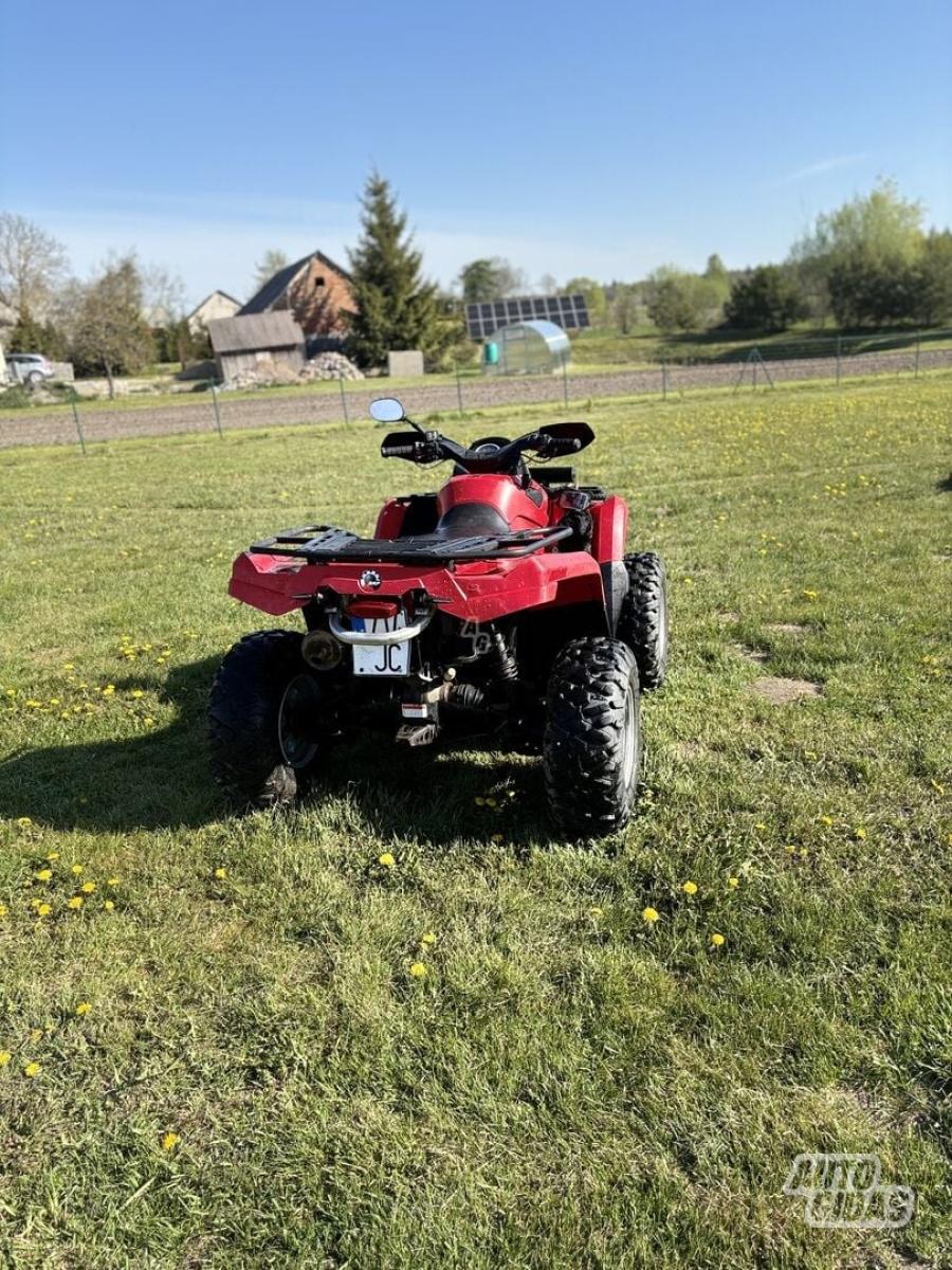 Red Can-Am Outlander 2009 in Alytus, with an engine capacity of 0.80 L and mileage of 0 thousand km for 5500 €, photo 3 on AUTOMOTO.COM.LV
