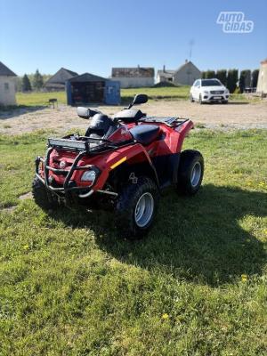 Red Can-Am Outlander 2009 in Alytus, with an engine capacity of 0.80 L and mileage of 0 thousand km for 5500 €, photo 6 on AUTOMOTO.COM.LV