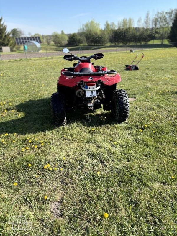 Red Can-Am Outlander 2009 in Alytus, with an engine capacity of 0.80 L and mileage of 0 thousand km for 5500 €, photo 6 on AUTOMOTO.COM.LV