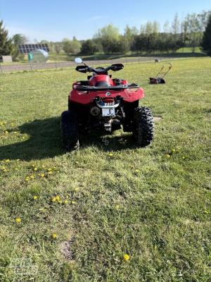 Red Can-Am Outlander 2009 in Alytus, with an engine capacity of 0.80 L and mileage of 0 thousand km for 5500 €, photo 7 on AUTOMOTO.COM.LV