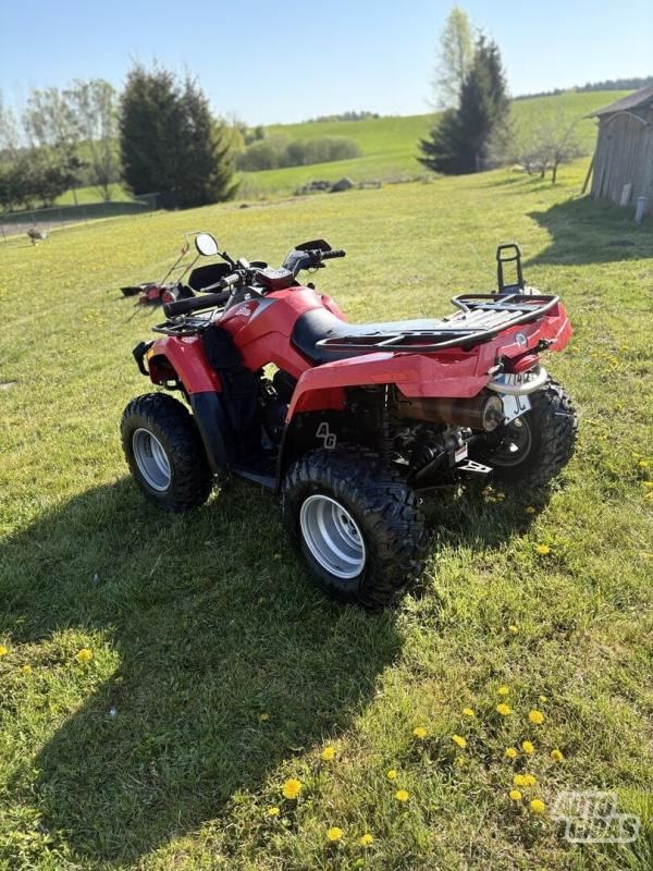 Red Can-Am Outlander 2009 in Alytus, with an engine capacity of 0.80 L and mileage of 0 thousand km for 5500 €, photo 7 on AUTOMOTO.COM.LV