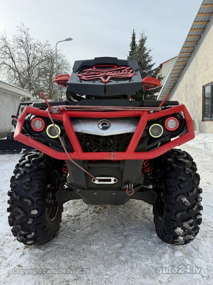 Sarkans Can-Am Outlander 2020 Tallina, ar dzinēja tilpumu 1.00 L un nobraukumu 6 tūkst. km par 8900 €, foto 13 vietnē AUTOMOTO.COM.LV