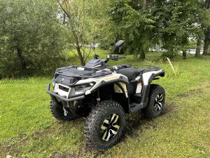 White Can-Am Outlander 2026 in Kaunas, with an engine capacity of 0.00 L and mileage of 0 thousand km for 15390 €, photo 4 on AUTOMOTO.COM.LV