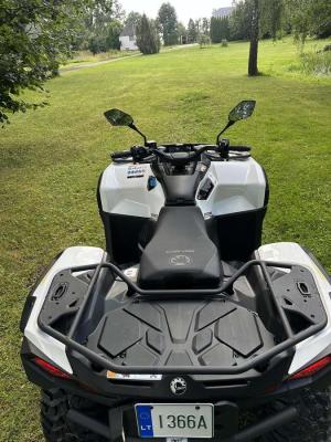 White Can-Am Outlander 2026 in Kaunas, with an engine capacity of 0.00 L and mileage of 0 thousand km for 15390 €, photo 14 on AUTOMOTO.COM.LV