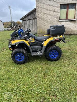 Желтый Can-Am Outlander 2007 в Таураге, объемом двигателя 0.80 л и пробегом 0 тыс. км за 7000 €, фото 3 на AUTOMOTO.COM.LV