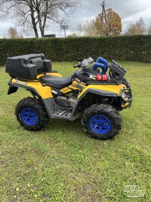 Желтый Can-Am Outlander 2007 в Таураге, объемом двигателя 0.80 л и пробегом 0 тыс. км за 7000 €, фото 4 на AUTOMOTO.COM.LV