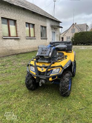 Желтый Can-Am Outlander 2007 в Таураге, объемом двигателя 0.80 л и пробегом 0 тыс. км за 7000 €, фото 7 на AUTOMOTO.COM.LV