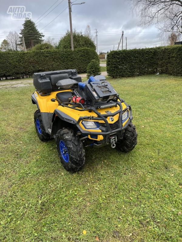 Dzeltens Can-Am Outlander 2007 Tauragė, ar dzinēja tilpumu 0.80 L un nobraukumu 0 tūkst. km par 7000 €, foto 8 vietnē AUTOMOTO.COM.LV