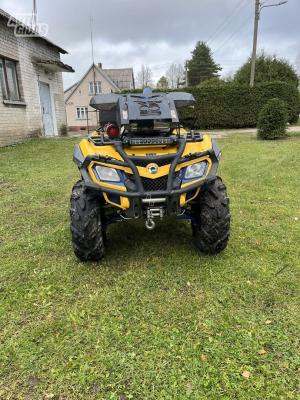 Желтый Can-Am Outlander 2007 в Таураге, объемом двигателя 0.80 л и пробегом 0 тыс. км за 7000 €, фото 9 на AUTOMOTO.COM.LV