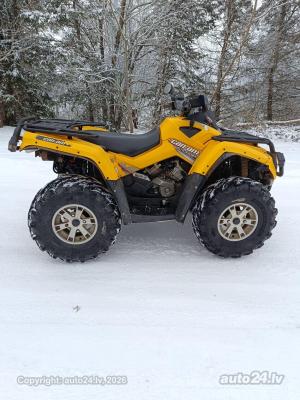 Yellow Can-Am Outlander 2008 in Viljandi, with an engine capacity of 0.65 L and mileage of 6 thousand km for 4000 €, photo 3 on AUTOMOTO.COM.LV