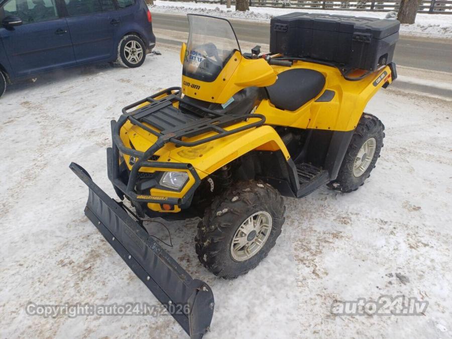 Dzeltens Can-Am Outlander 2011 Tartu, ar dzinēja tilpumu 0.50 L un nobraukumu 6 tūkst. km par 4999 €, foto 1 vietnē AUTOMOTO.COM.LV