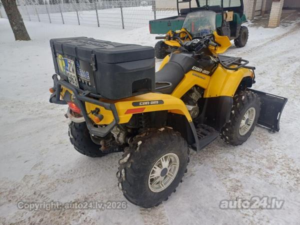 Yellow Can-Am Outlander 2011 in Tartu, with an engine capacity of 0.50 L and mileage of 6 thousand km for 4999 €, photo 5 on AUTOMOTO.COM.LV