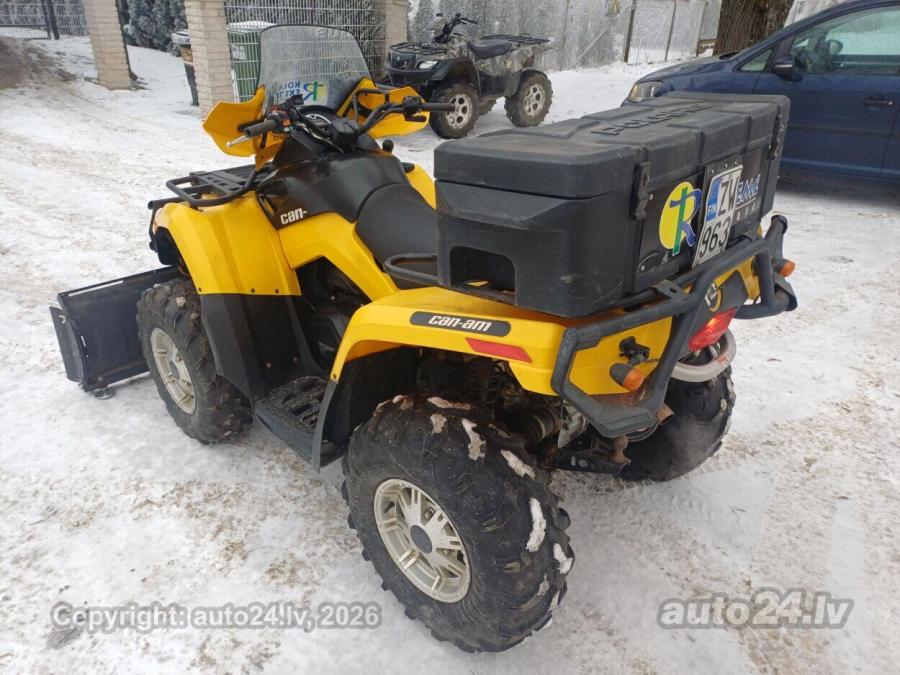 Dzeltens Can-Am Outlander 2011 Tartu, ar dzinēja tilpumu 0.50 L un nobraukumu 6 tūkst. km par 4999 €, foto 3 vietnē AUTOMOTO.COM.LV