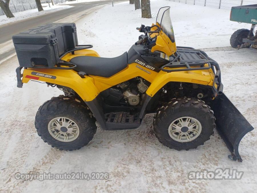 Dzeltens Can-Am Outlander 2011 Tartu, ar dzinēja tilpumu 0.50 L un nobraukumu 6 tūkst. km par 4999 €, foto 6 vietnē AUTOMOTO.COM.LV