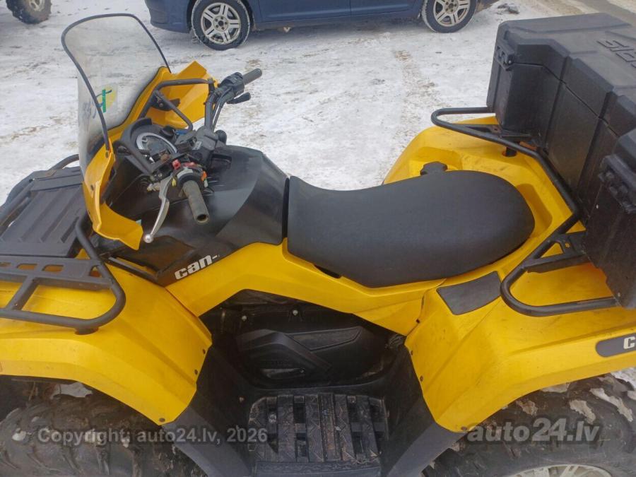 Dzeltens Can-Am Outlander 2011 Tartu, ar dzinēja tilpumu 0.50 L un nobraukumu 6 tūkst. km par 4999 €, foto 9 vietnē AUTOMOTO.COM.LV
