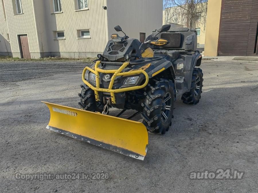 Желтый Can-Am Outlander 2011 в Йыхви, объемом двигателя 0.80 л и пробегом 7 тыс. км за 5330 €, фото 1 на AUTOMOTO.COM.LV