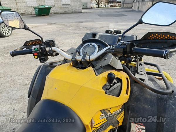 Желтый Can-Am Outlander 2011 в Йыхви, объемом двигателя 0.80 л и пробегом 7 тыс. км за 5330 €, фото 6 на AUTOMOTO.COM.LV