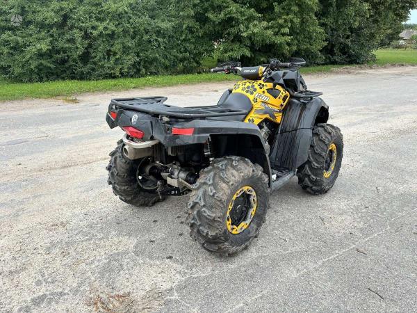 Желтый Can-Am Outlander 2012 в Ионишкис, объемом двигателя 0.80 л и пробегом 8 тыс. км за 7000 €, фото 5 на AUTOMOTO.COM.LV