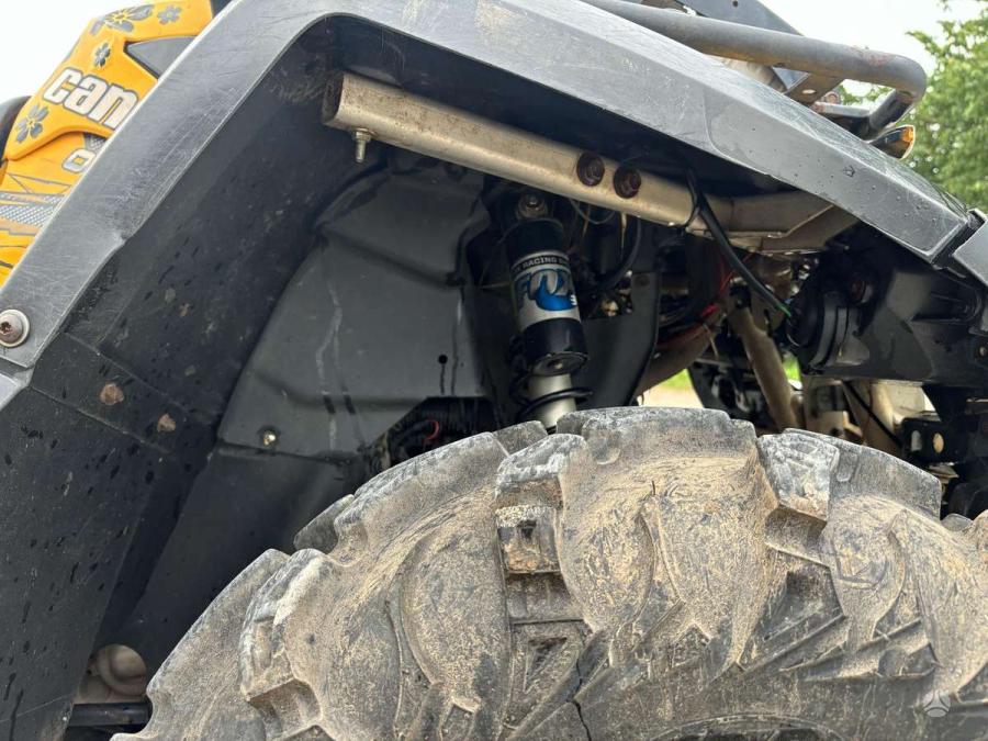 Желтый Can-Am Outlander 2012 в Ионишкис, объемом двигателя 0.80 л и пробегом 8 тыс. км за 7000 €, фото 7 на AUTOMOTO.COM.LV