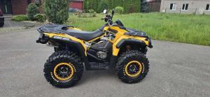 Yellow Can-Am Outlander 2013 in Kaunas, with an engine capacity of 1.00 L and mileage of 9 thousand km for 9999 €, photo 5 on AUTOMOTO.COM.LV