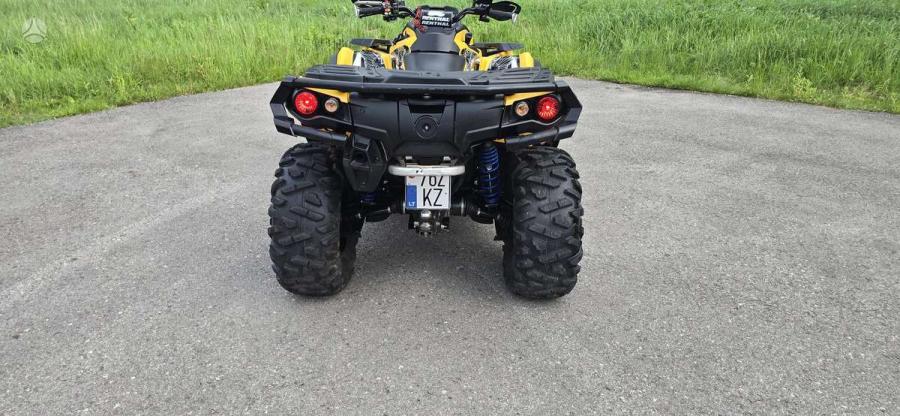 Yellow Can-Am Outlander 2013 in Kaunas, with an engine capacity of 1.00 L and mileage of 9 thousand km for 9999 €, photo 7 on AUTOMOTO.COM.LV