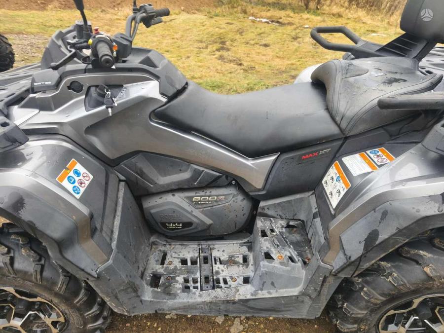 Dzeltens Can-Am Outlander 2015 Viļņa, ar dzinēja tilpumu 1.00 L un nobraukumu 3 tūkst. km par 12000 €, foto 14 vietnē AUTOMOTO.COM.LV