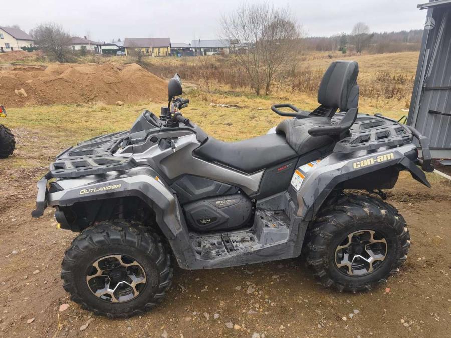 Dzeltens Can-Am Outlander 2015 Viļņa, ar dzinēja tilpumu 1.00 L un nobraukumu 3 tūkst. km par 12000 €, foto 17 vietnē AUTOMOTO.COM.LV