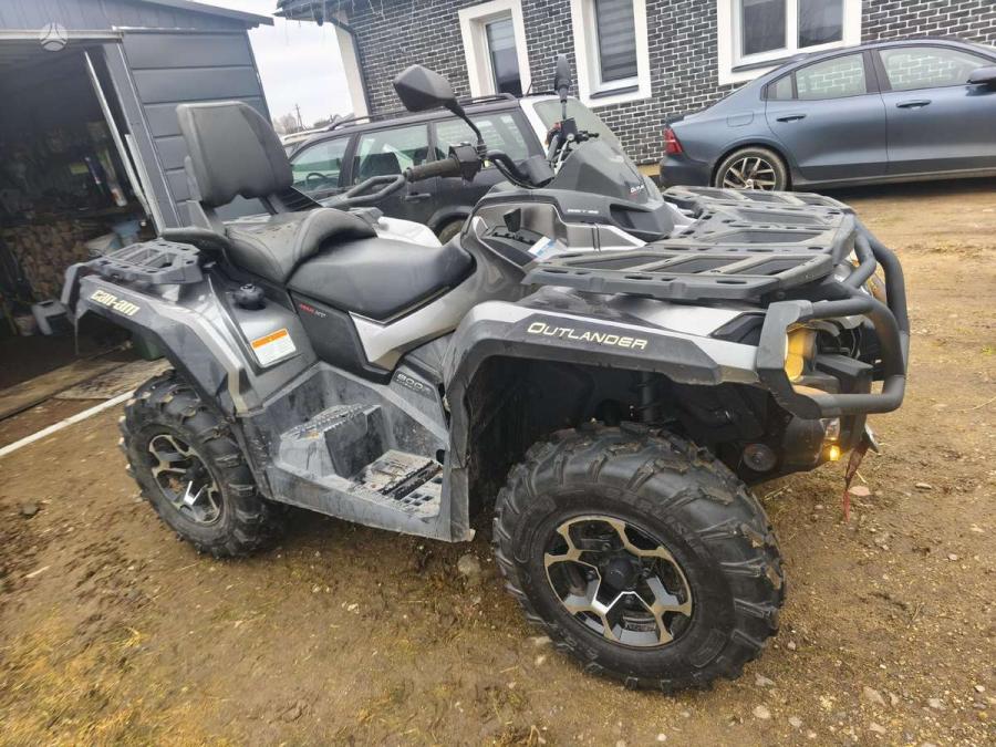 Dzeltens Can-Am Outlander 2015 Viļņa, ar dzinēja tilpumu 1.00 L un nobraukumu 3 tūkst. km par 12000 €, foto 19 vietnē AUTOMOTO.COM.LV