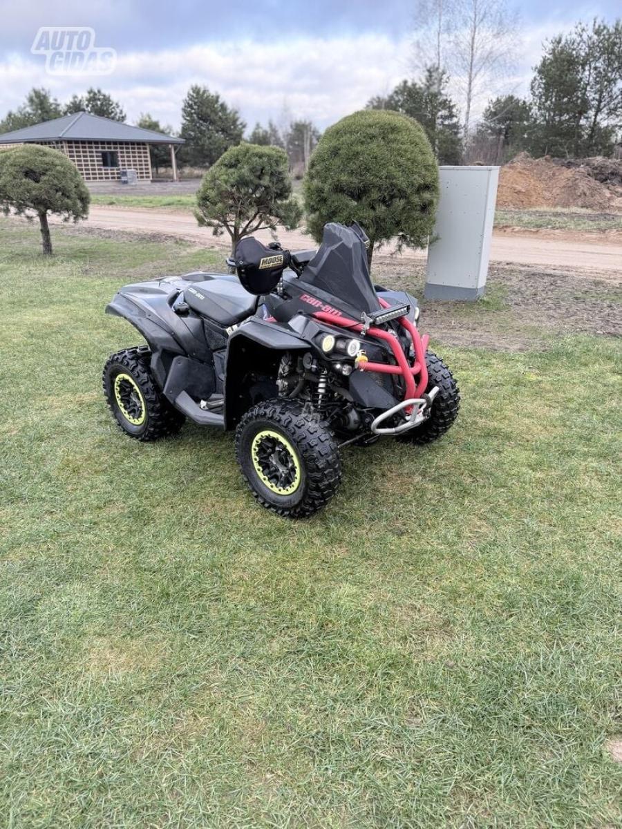 Black Can-Am Renegade 2018 in Kaunas, with an engine capacity of 1.00 L and mileage of 9 thousand km for 9000 €, photo 1 on AUTOMOTO.COM.LV