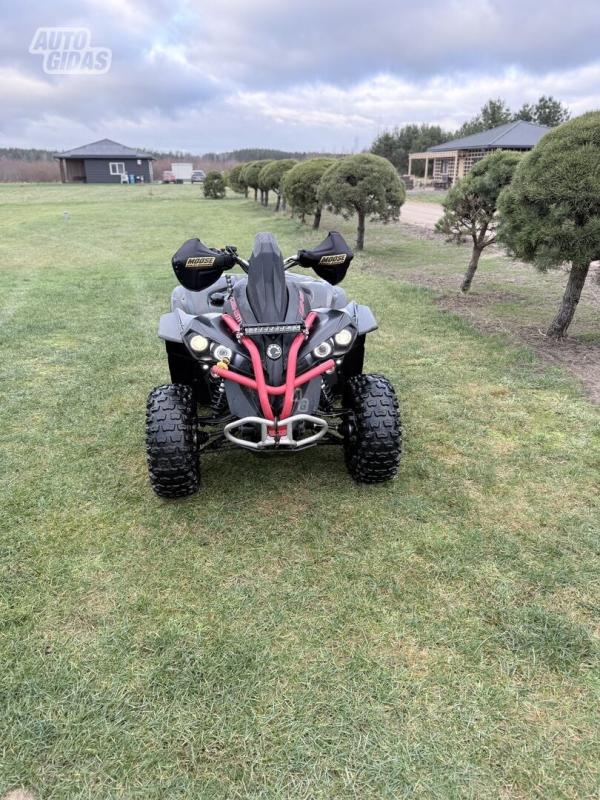 Black Can-Am Renegade 2018 in Kaunas, with an engine capacity of 1.00 L and mileage of 9 thousand km for 9000 €, photo 2 on AUTOMOTO.COM.LV