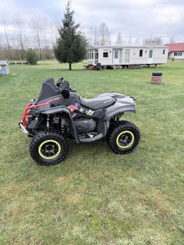 Black Can-Am Renegade 2018 in Kaunas, with an engine capacity of 1.00 L and mileage of 9 thousand km for 9000 €, photo 4 on AUTOMOTO.COM.LV