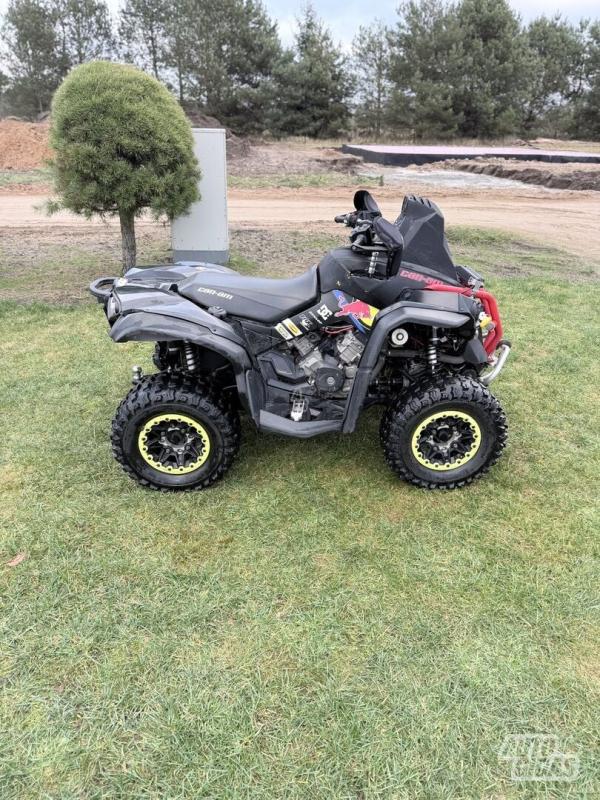 Black Can-Am Renegade 2018 in Kaunas, with an engine capacity of 1.00 L and mileage of 9 thousand km for 9000 €, photo 6 on AUTOMOTO.COM.LV