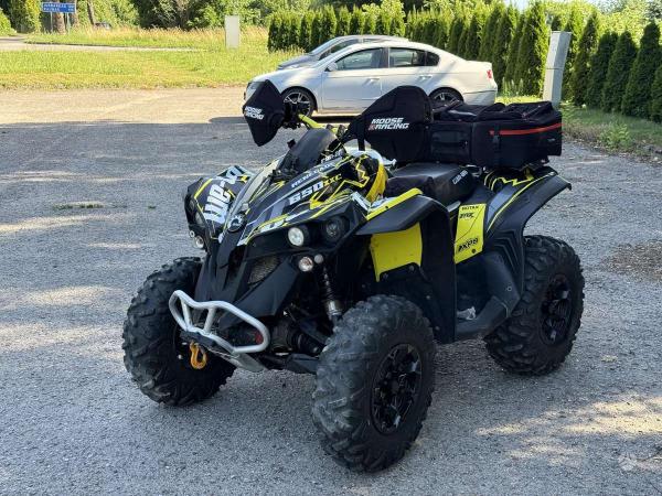 Черный Can-Am Renegade 2019 в Шилуте, объемом двигателя 0.65 л и пробегом 8 тыс. км за 7200 €, фото 1 на AUTOMOTO.COM.LV