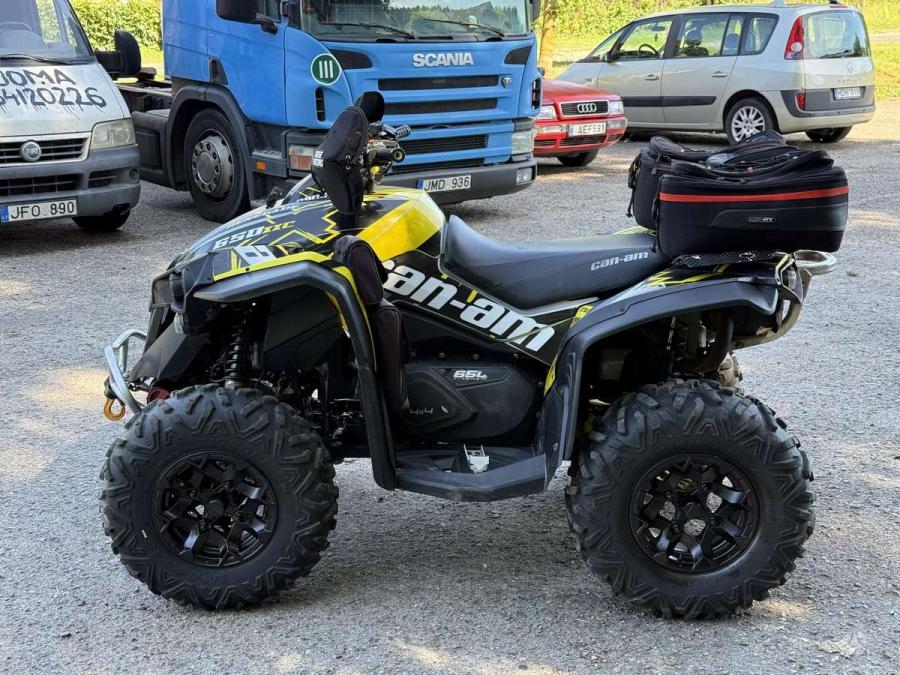 Melns Can-Am Renegade 2019 Šilutė, ar dzinēja tilpumu 0.65 L un nobraukumu 8 tūkst. km par 7200 €, foto 3 vietnē AUTOMOTO.COM.LV
