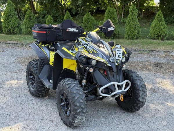 Черный Can-Am Renegade 2019 в Шилуте, объемом двигателя 0.65 л и пробегом 8 тыс. км за 7200 €, фото 4 на AUTOMOTO.COM.LV