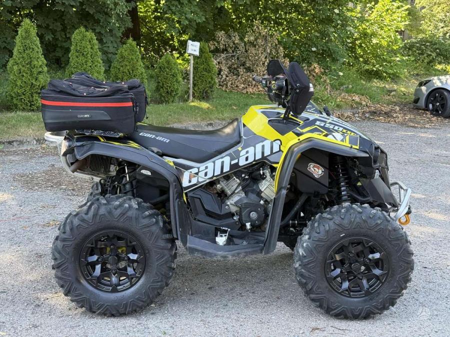 Melns Can-Am Renegade 2019 Šilutė, ar dzinēja tilpumu 0.65 L un nobraukumu 8 tūkst. km par 7200 €, foto 6 vietnē AUTOMOTO.COM.LV
