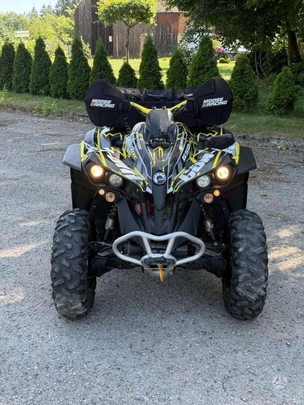 Черный Can-Am Renegade 2019 в Шилуте, объемом двигателя 0.65 л и пробегом 8 тыс. км за 7200 €, фото 7 на AUTOMOTO.COM.LV