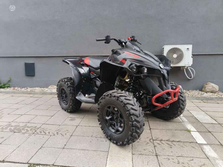 Черный Can-Am Renegade 2020 в Каунас, объемом двигателя 1.00 л и пробегом 3 тыс. км за 7600 €, фото 3 на AUTOMOTO.COM.LV