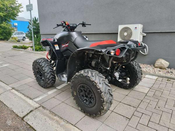 Черный Can-Am Renegade 2020 в Каунас, объемом двигателя 1.00 л и пробегом 3 тыс. км за 7600 €, фото 7 на AUTOMOTO.COM.LV