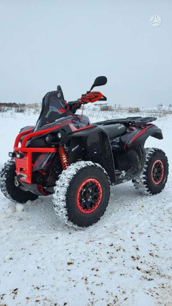 Melns Can-Am Renegade 2021 Viļņa, ar dzinēja tilpumu 1.00 L un nobraukumu 3 tūkst. km par 13000 €, foto 3 vietnē AUTOMOTO.COM.LV