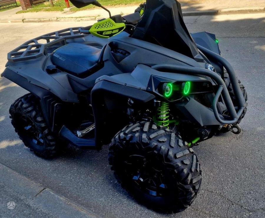 Pelēks Can-Am Renegade 2017 Klaipėda, ar dzinēja tilpumu 1.00 L un nobraukumu 5 tūkst. km par 9999 €, foto 3 vietnē AUTOMOTO.COM.LV