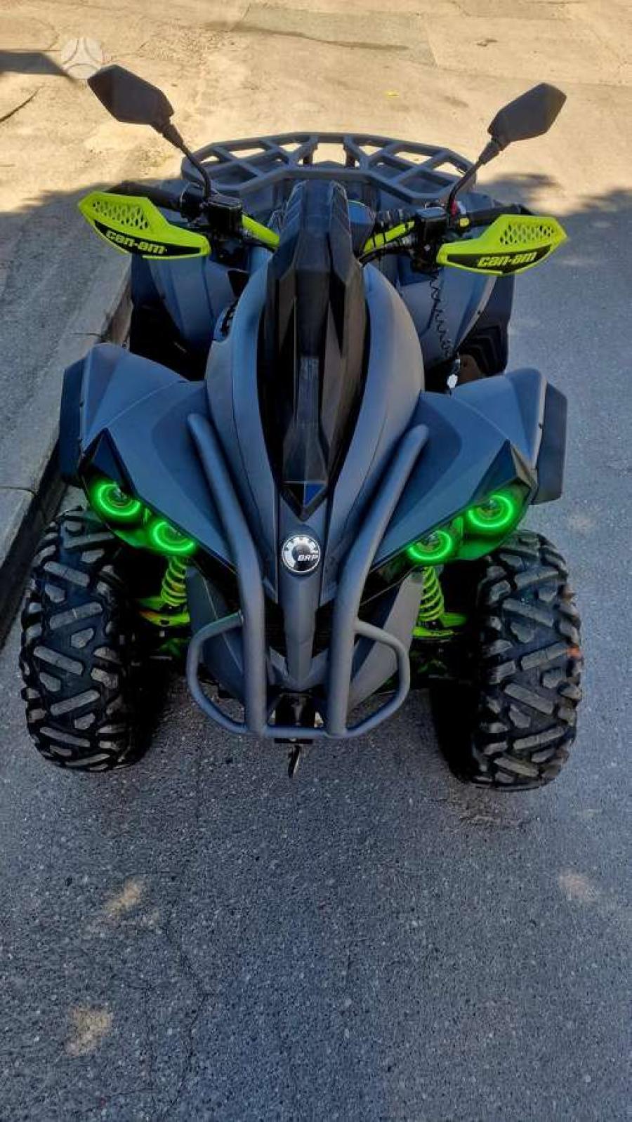 Pelēks Can-Am Renegade 2017 Klaipėda, ar dzinēja tilpumu 1.00 L un nobraukumu 5 tūkst. km par 9999 €, foto 5 vietnē AUTOMOTO.COM.LV